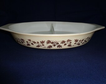 Pyrex Golden Leaf - Etsy