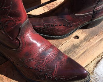 Mens cowboy boots | Etsy