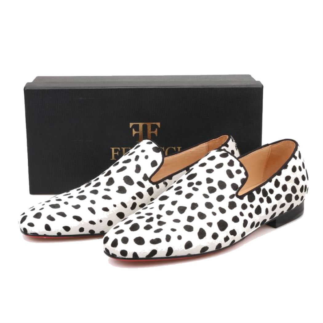 FERUCCI Zebra Print Slippers Loafers Prom Wedding - Etsy
