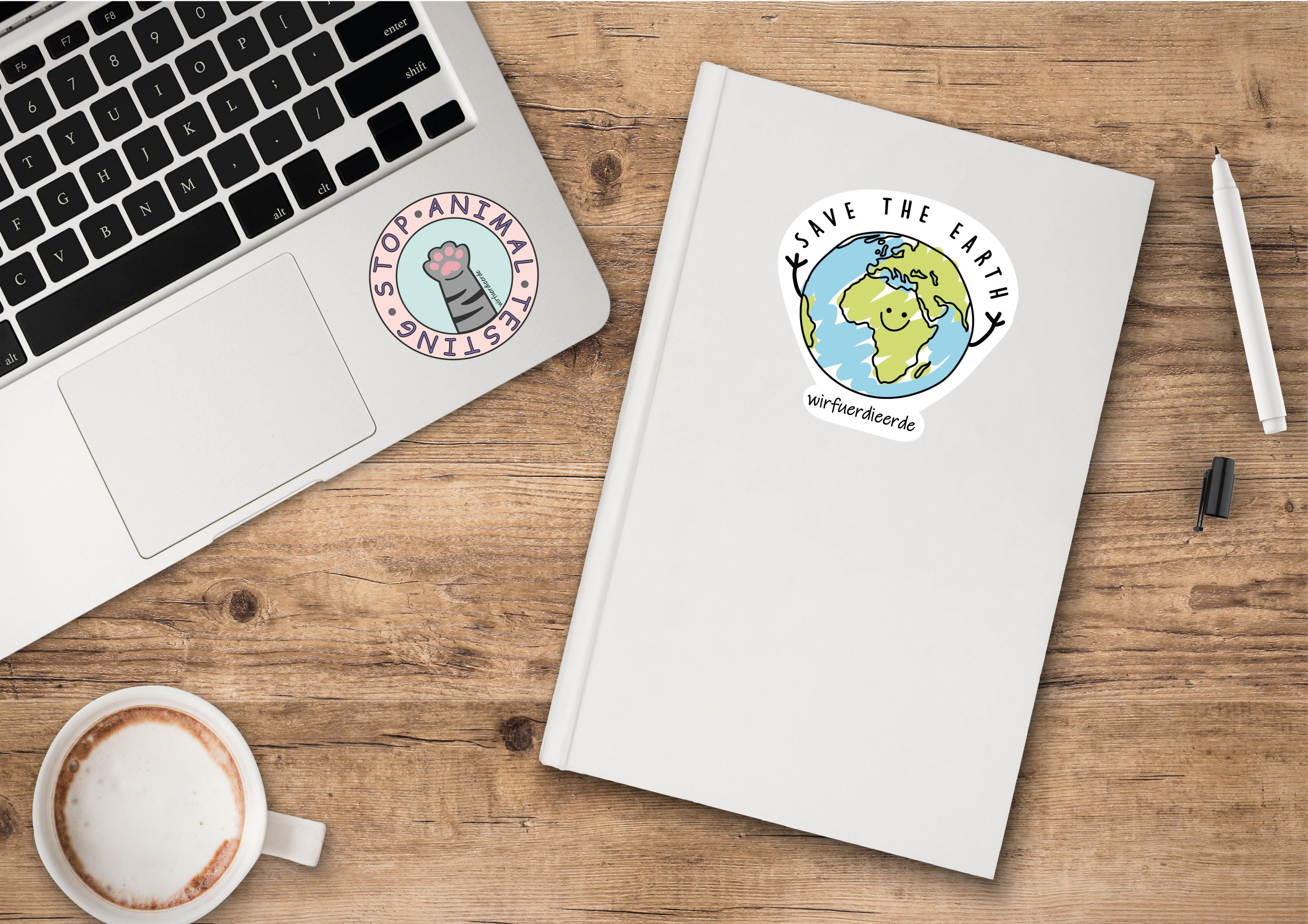 8 Sticker Set Sticker Animal Welfare Animal Rights Vegan - Etsy