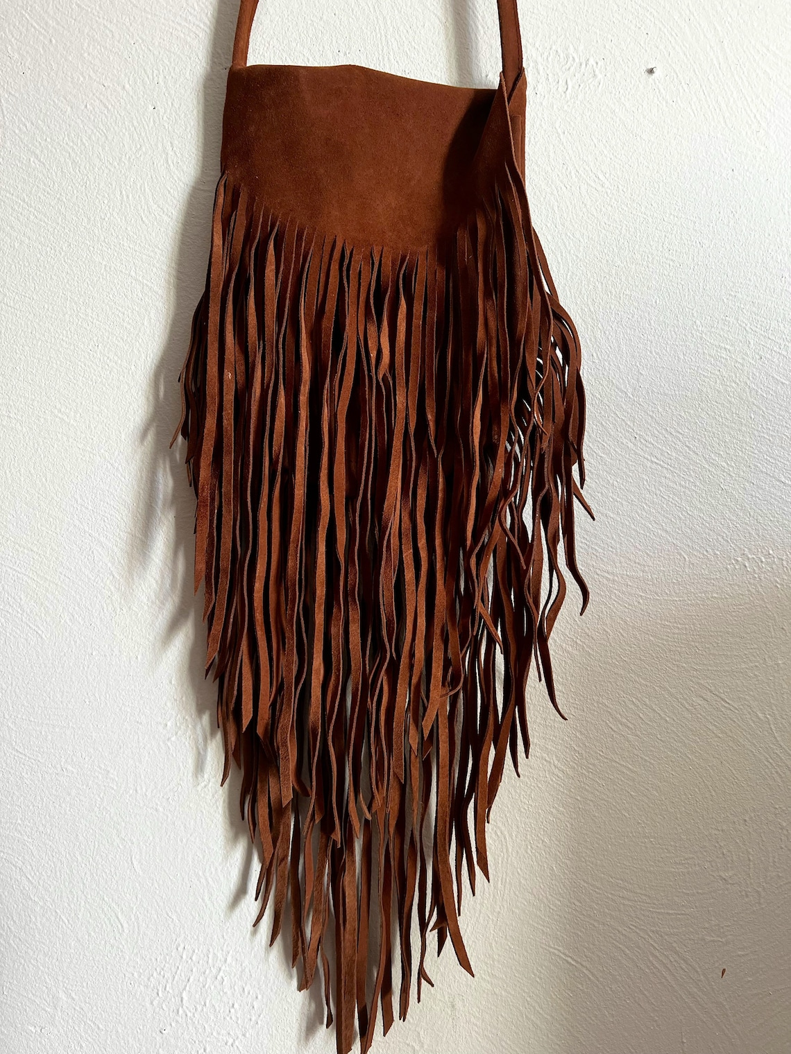 Suede Leather Fringe Bag Bohemian Fringe Bag Festival Bag - Etsy