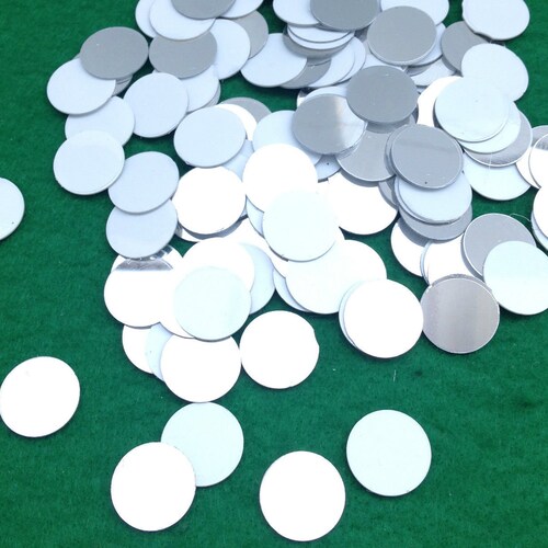 100 Round Plastic Shisha Mirrors for Embroidery Quilting Craft - Etsy