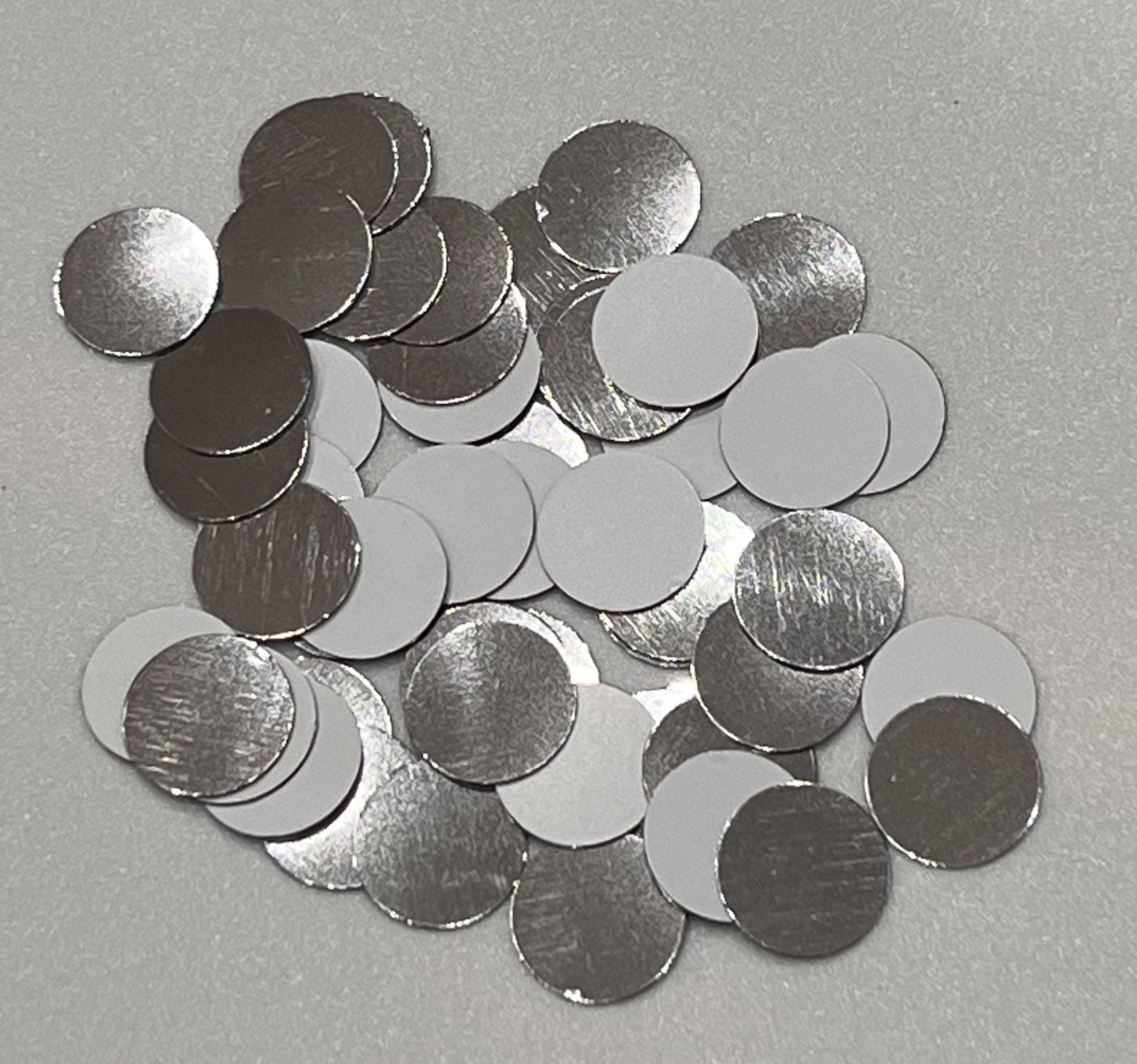 100 Round Plastic Shisha Mirrors for Embroidery Quilting Craft - Size ...