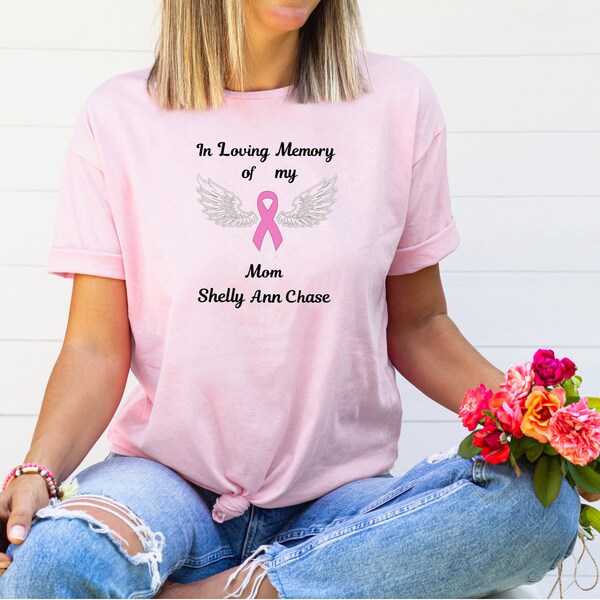 Breast Cancer Memorial Shirt - Etsy
