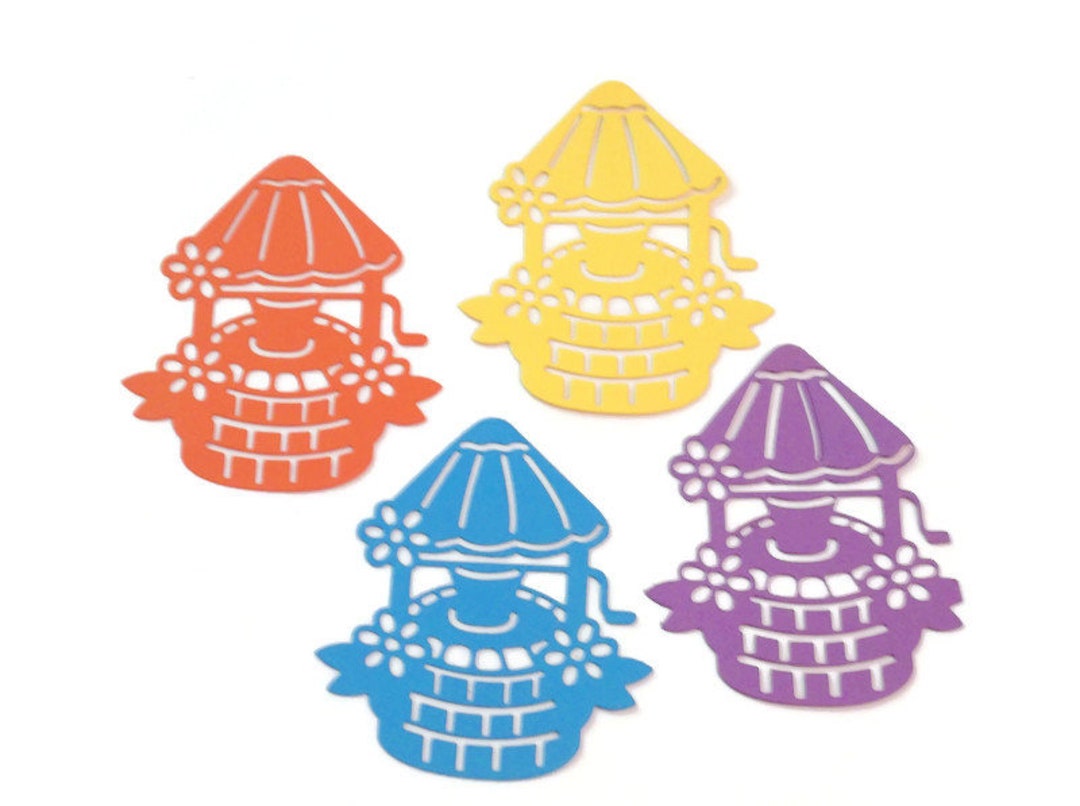 WISHING WELL Die Cuts New in Colors Shown - Etsy