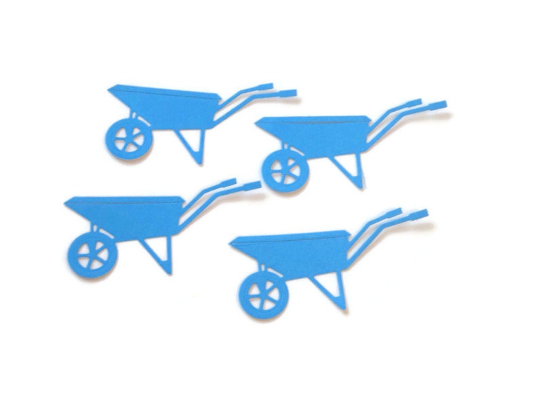 Wheelbarrow Die Cuts NEW Color Shown - Etsy