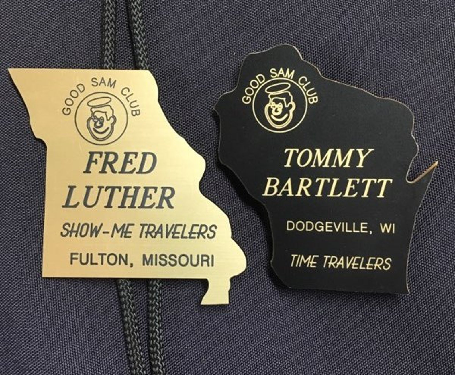 Good Sam Club State Name Tags W/bolo Tie FREE SHIPPING - Etsy