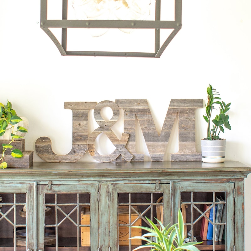 Monogrammed Wood - Etsy