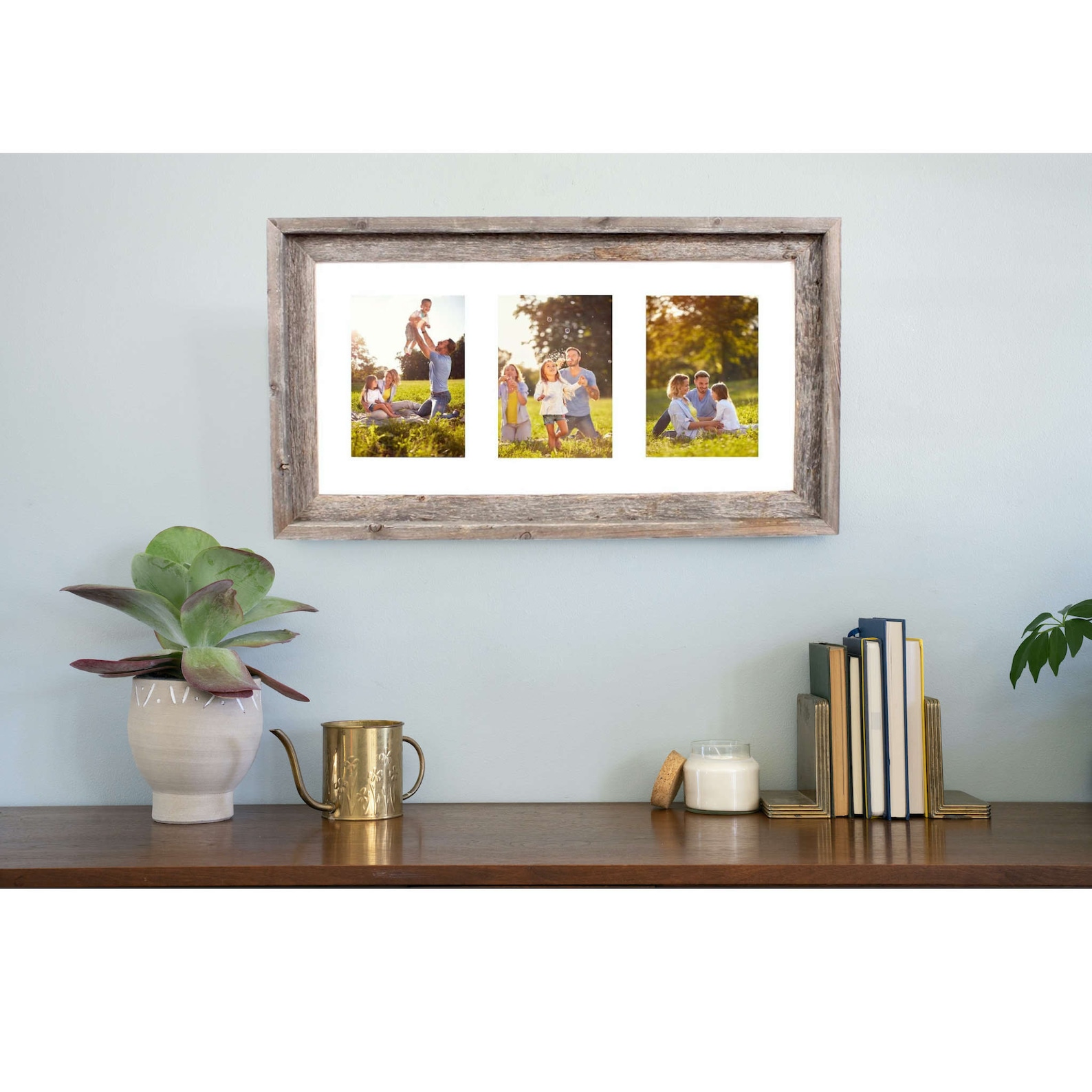 Barnwoodusa Multi Opening Mat With 100% Reclaimed Wood Frame - Etsy