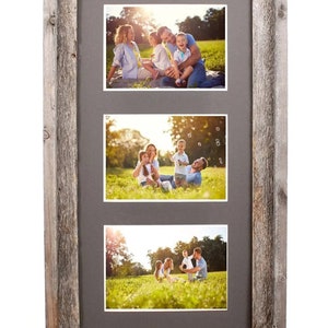 Barnwoodusa Multi Opening Mat With 100% Reclaimed Wood Frame (3 ...