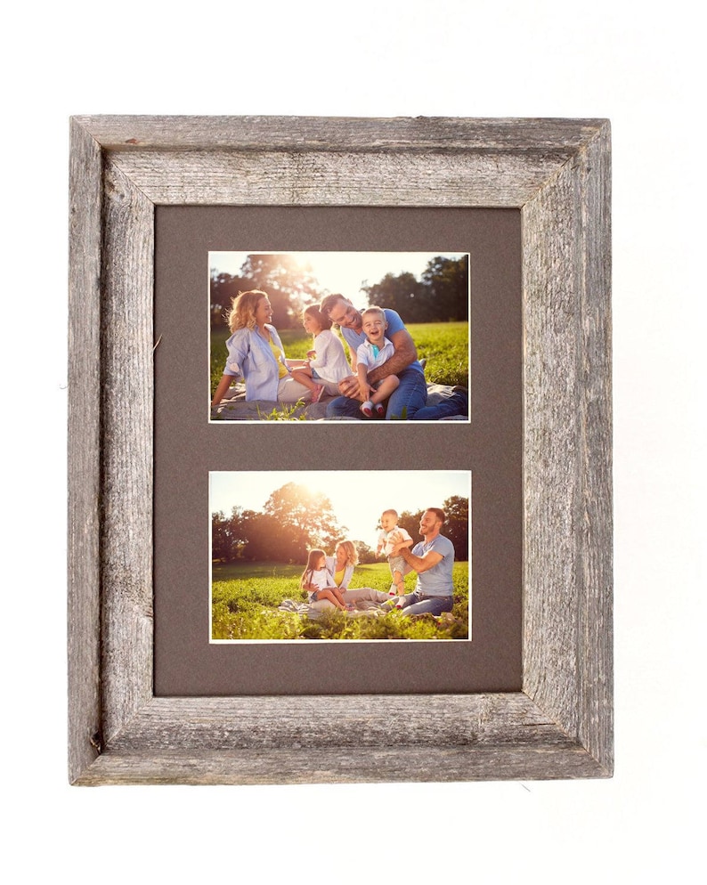 Barnwoodusa Multi Opening Mat With 100% Reclaimed Wood Frame | Etsy