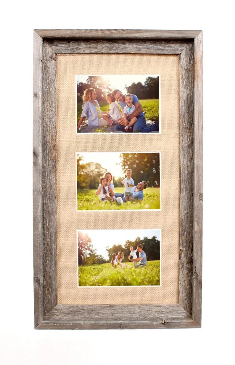 Barnwoodusa Multi Opening Mat With 100% Reclaimed Wood Frame - Etsy