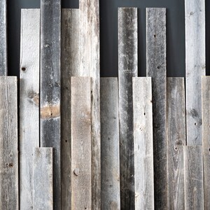 Reclaimed Split Wood Plank Bundle for DIY Projects | Craft Wood | Pack ...
