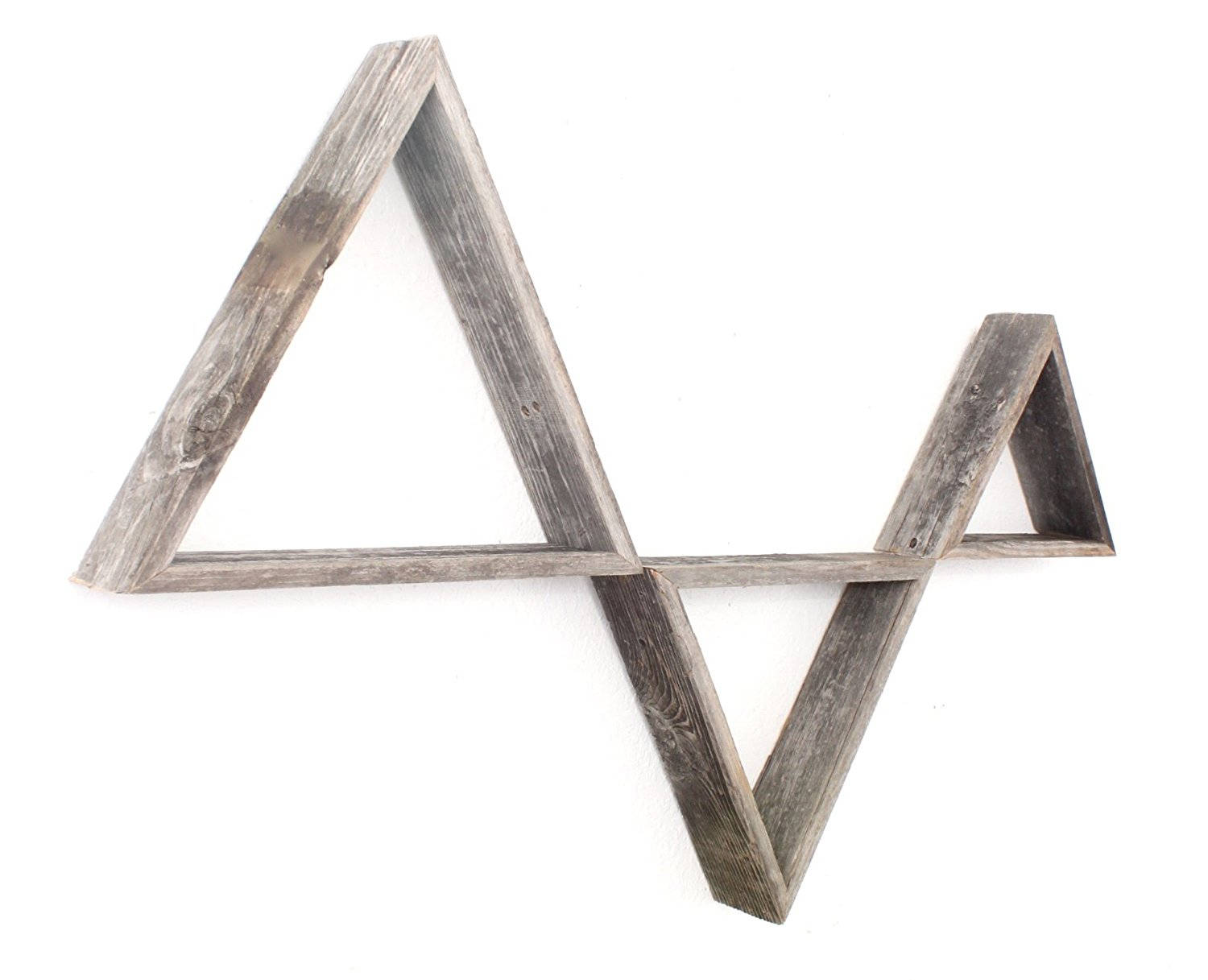 Barnwoodusa | Rustic Triangles Set of 3 | 100% Reclaimed Wood ...