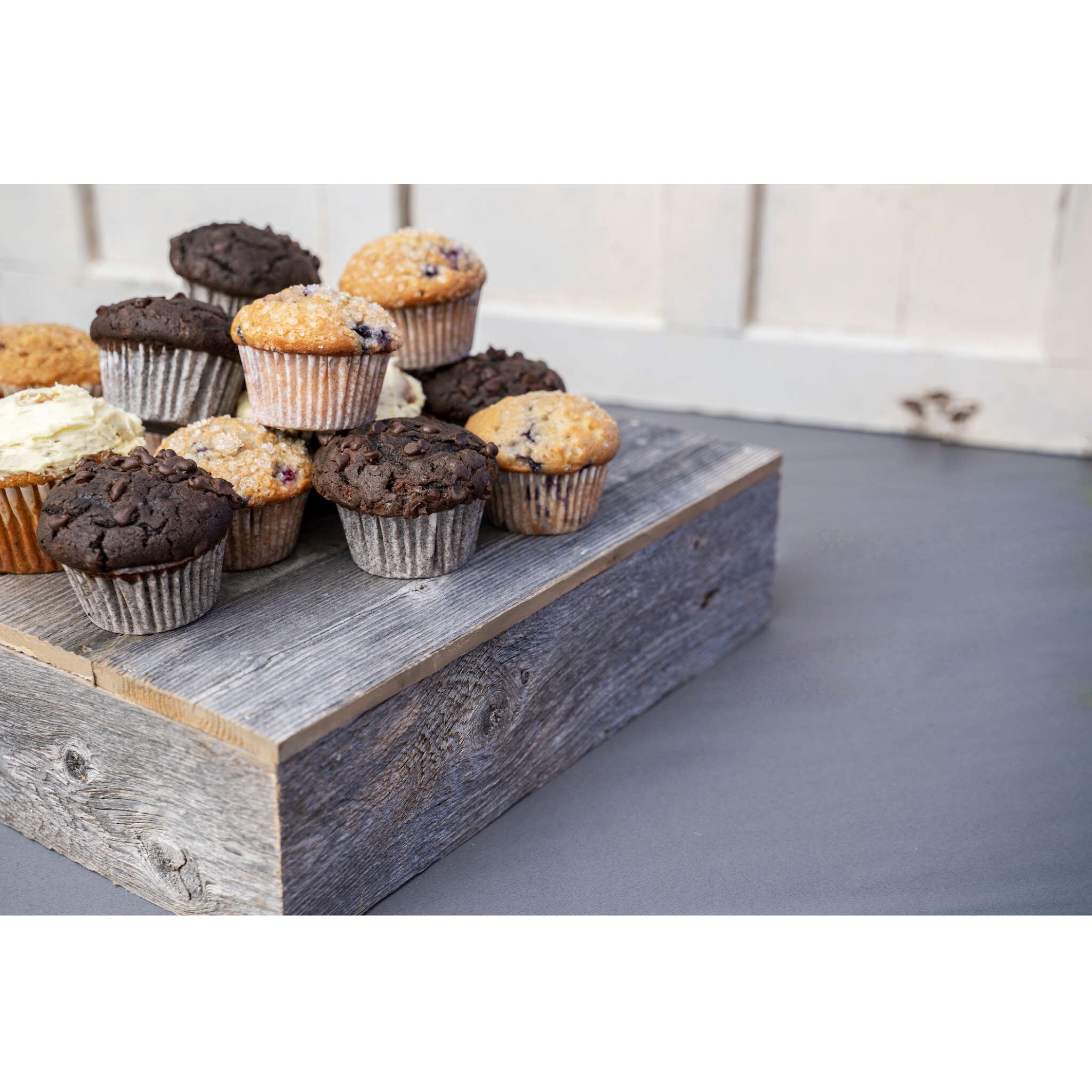Barnwoodusa | Wood Cake Stand | 15"x15" | Variation | Rustic Wooden ...