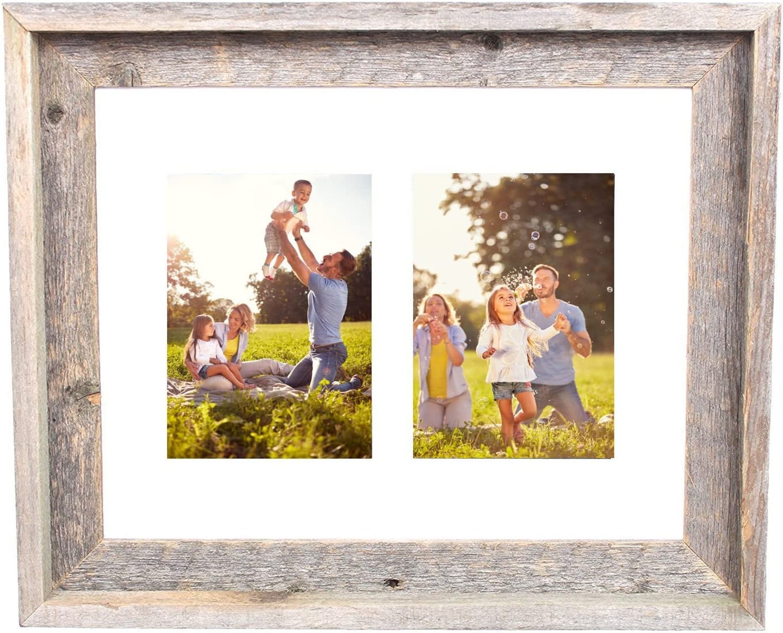 Barnwoodusa Multi Opening Mat With 100% Reclaimed Wood Frame - Etsy