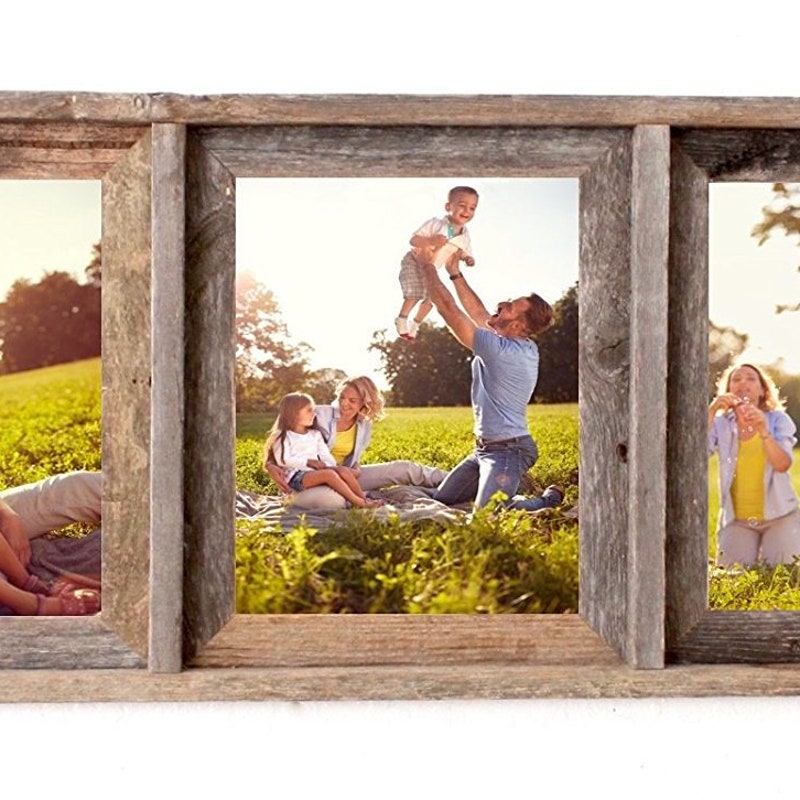 Three Picture Frame - Etsy