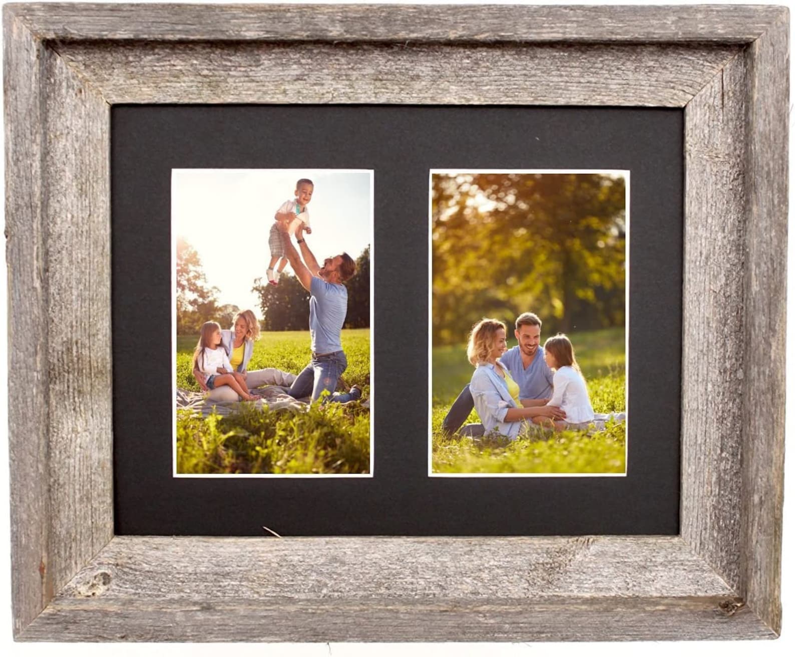 Barnwoodusa Multi Opening Mat With 100% Reclaimed Wood Frame (2 ...