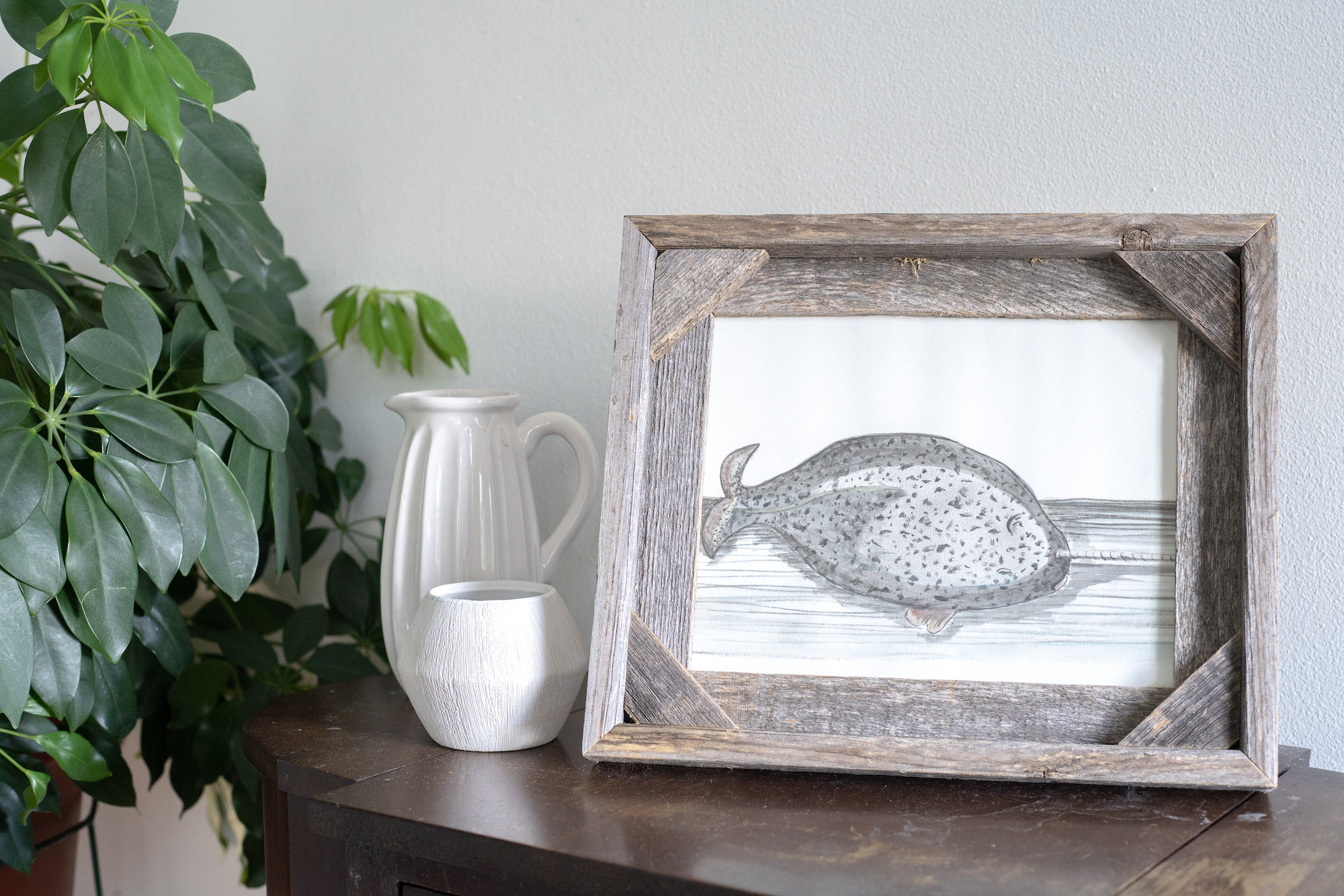 Barnwoodusa Rustic Signature Corner Block Picture Frame - 100% Up ...