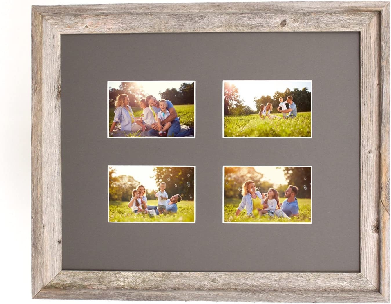 Barnwoodusa Multi Opening Mat With 100% Reclaimed Wood Frame - Etsy