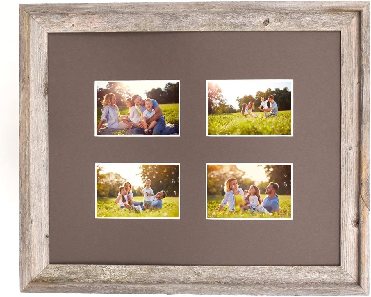 Barnwoodusa Multi Opening Mat With 100% Reclaimed Wood Frame - Etsy