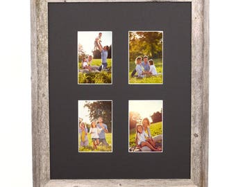 Barnwoodusa Multi Opening Mat With 100% Reclaimed Wood Frame | Etsy