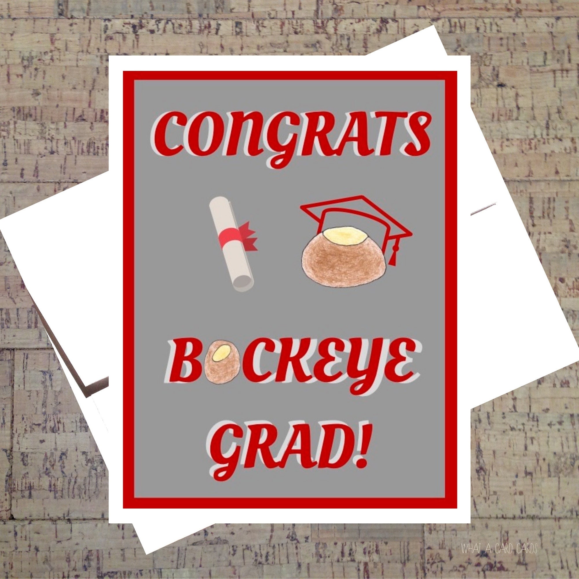 Graduation & School Cards Paper & Party Supplies OSU Card Graduation ...