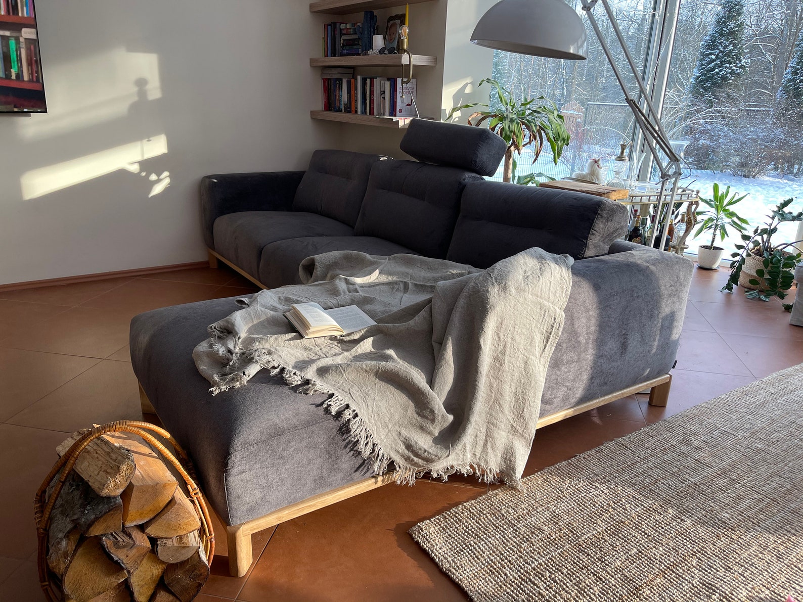 Linen Bed Cover Rustic Linen Rustic Blanket With Fringes | Etsy