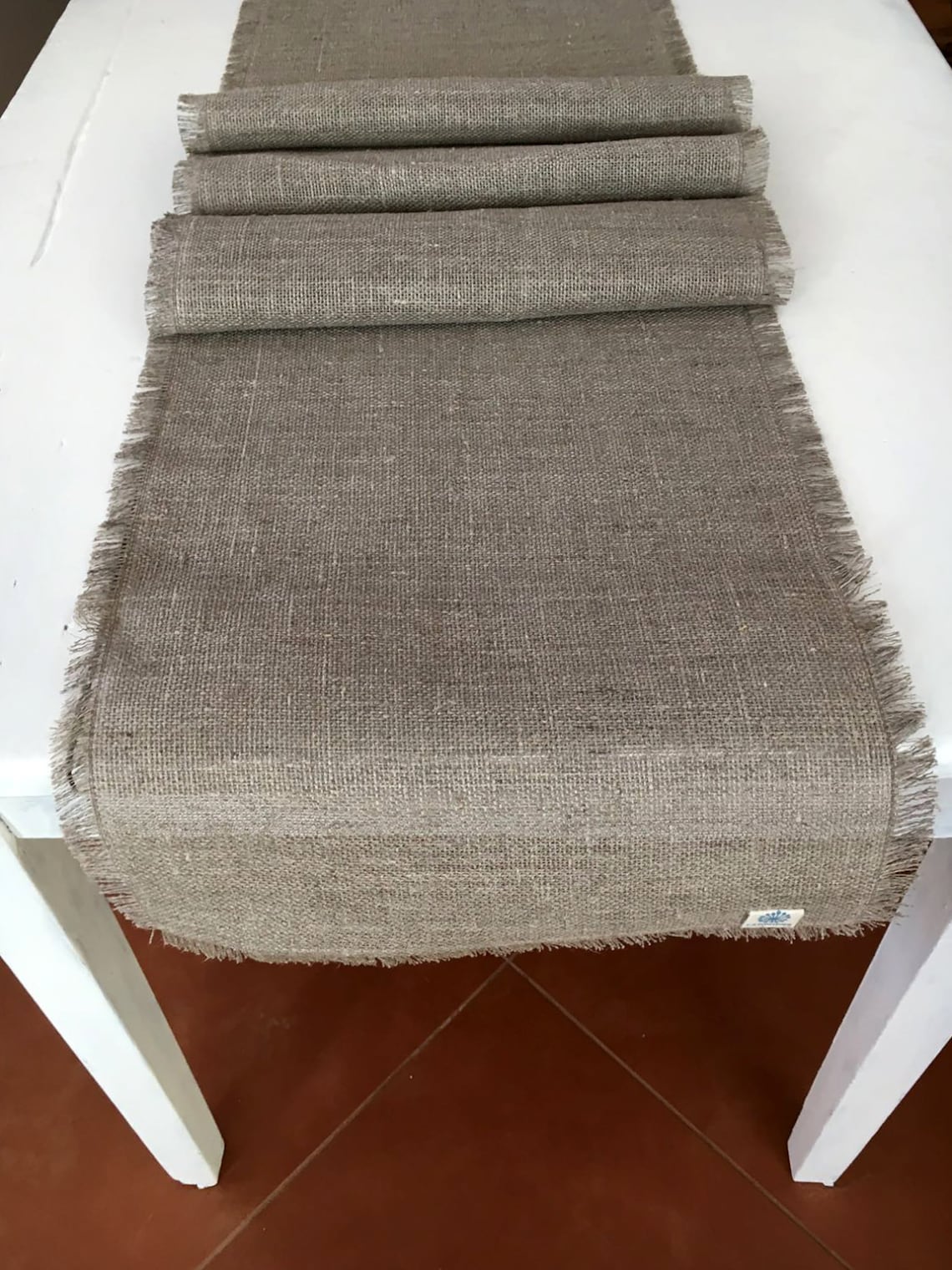 Natural Linen Table Runner Rustic Table Runner Wedding Table - Etsy