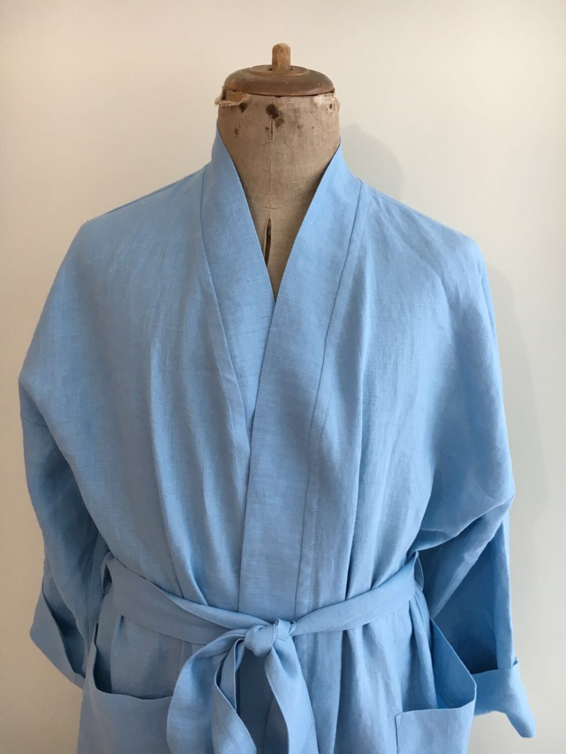 Linen Bath robe Womens Linen Robe Linen Robe Womens Robe | Etsy