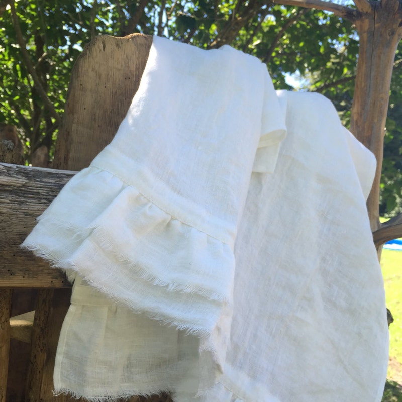 Ruffle Towel - Etsy