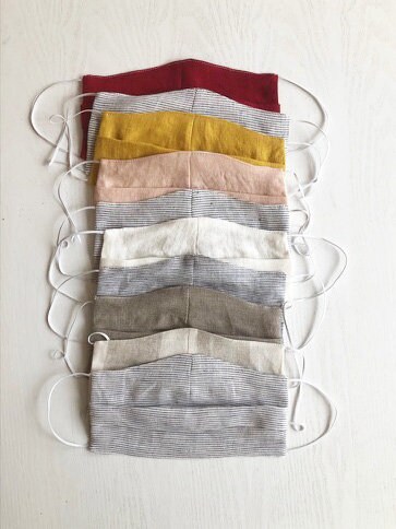 Washable Face Mask Set with Expedited Shipping Set of 10 | Etsy