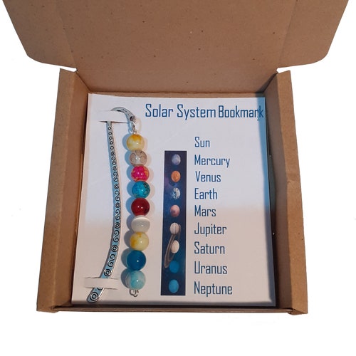Solar System Bookmark Space Lover Gift Planets Bookmark - Etsy UK