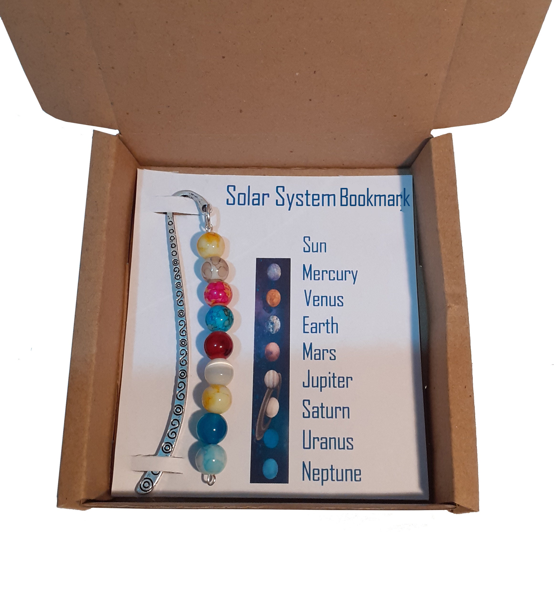 Solar System Bookmark Space Lover Gift Planets Bookmark - Etsy UK