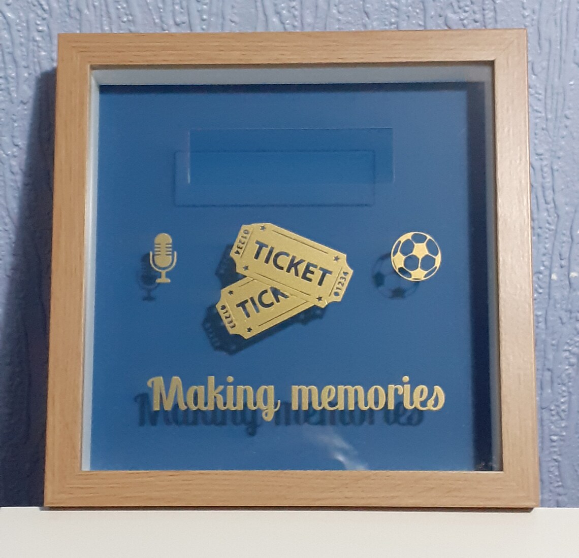 Ticket Memory Drop Box Making Memories Personalised Memory - Etsy UK