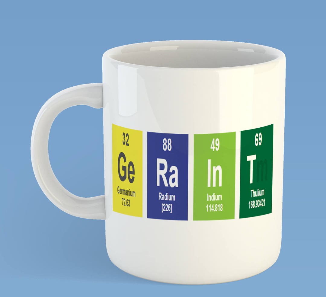 Periodic Table Mug Chemical Element Mug Custom Element Mug - Etsy UK