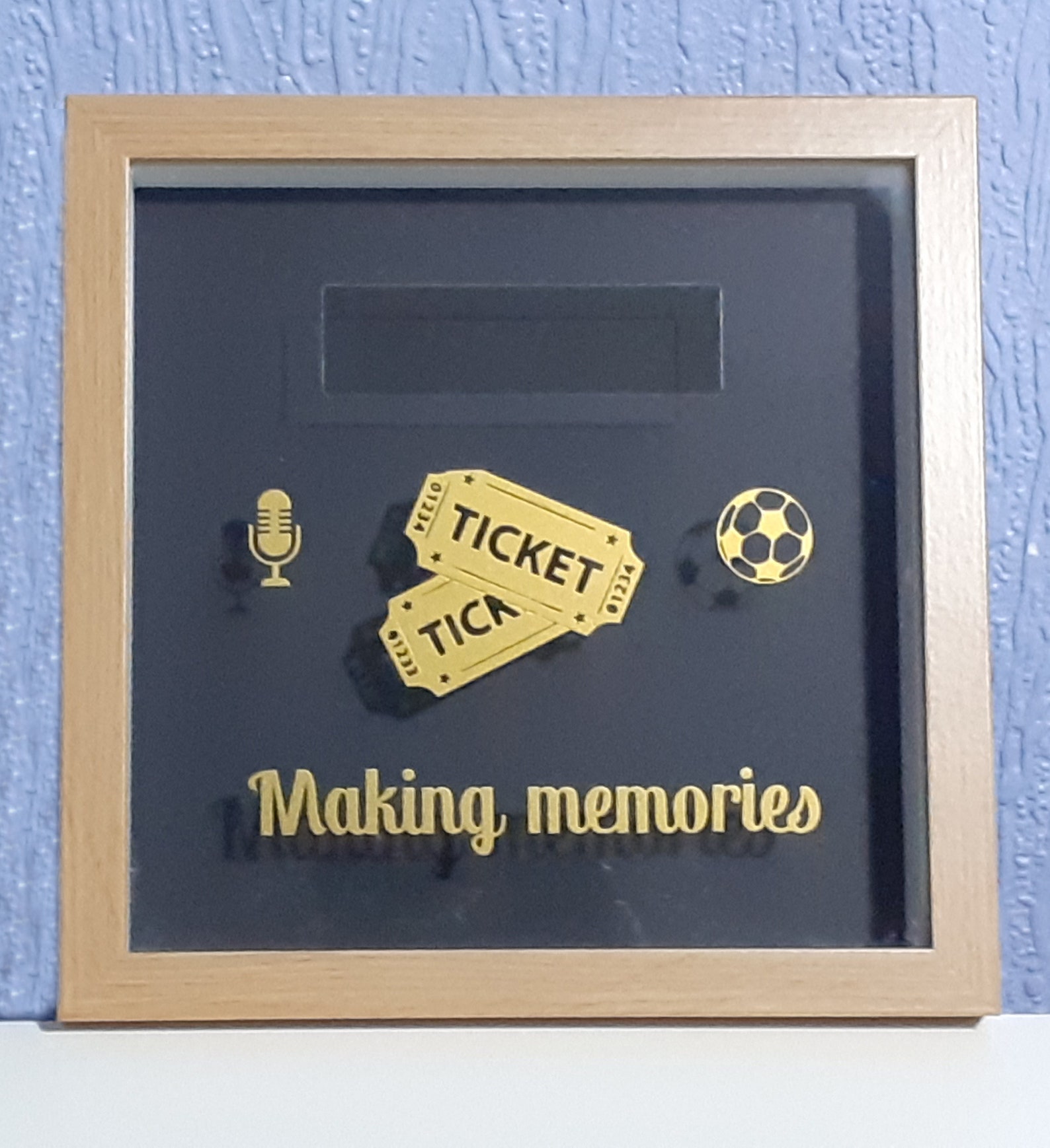 Ticket Memory Drop Box Making Memories Personalised Memory - Etsy UK