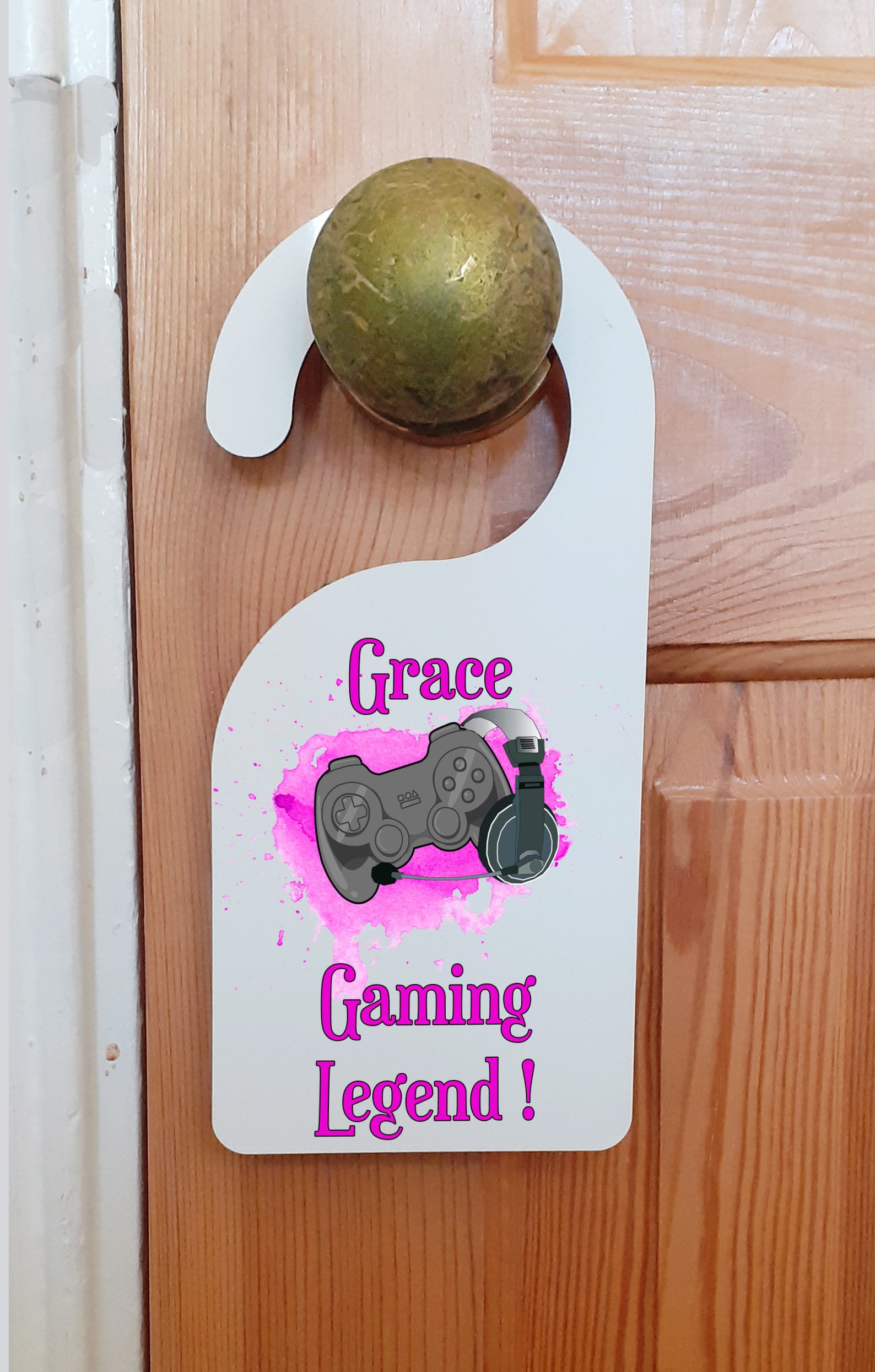 Gamer Door Hanger Gamer Legend Door Hanger Eat Sleep Game - Etsy UK
