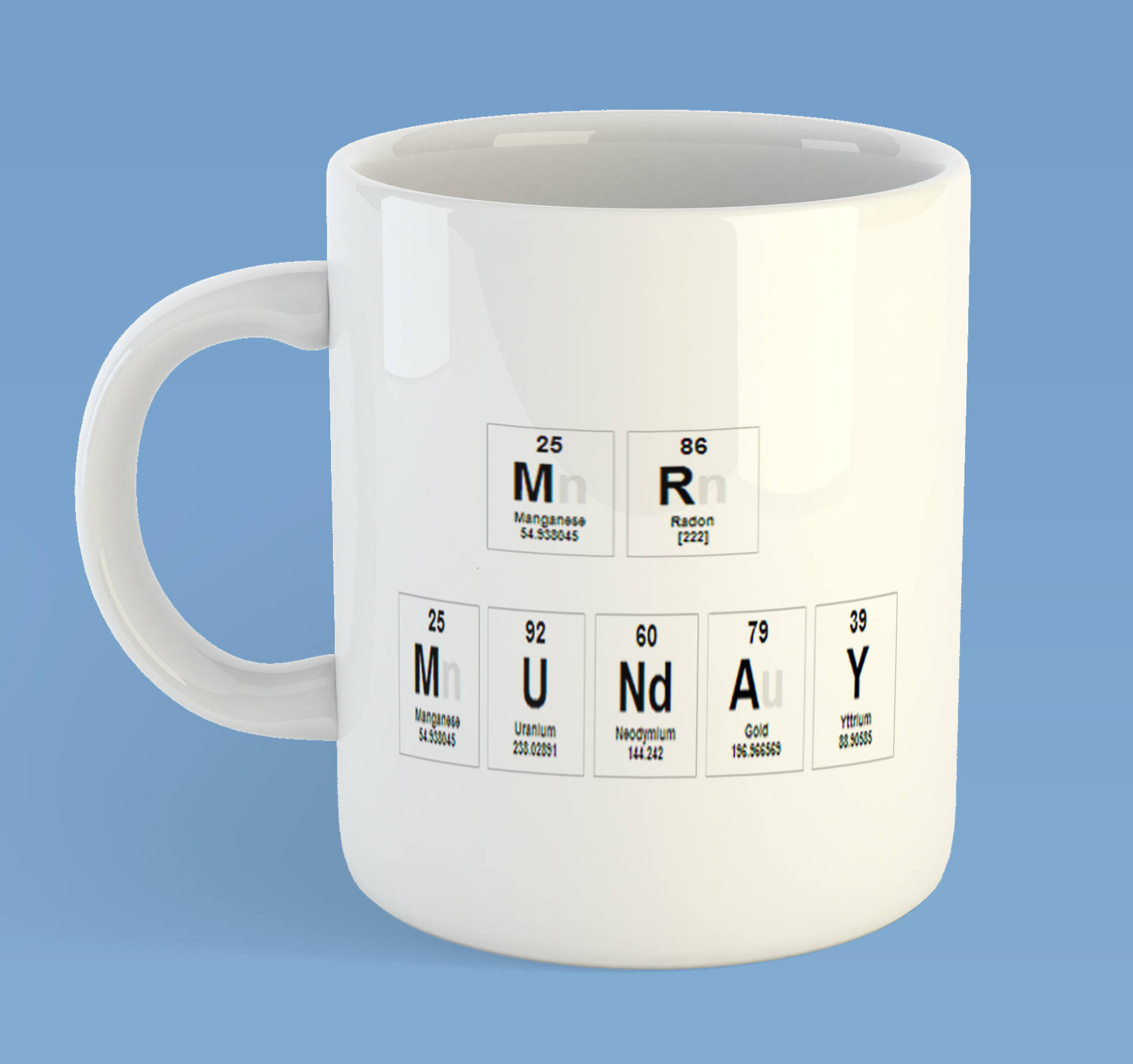Periodic Table Mug Chemical Element Mug Custom Element Mug - Etsy UK