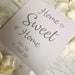 Personalised Home Sweet Home Card New Home Card Housewarming - Etsy
