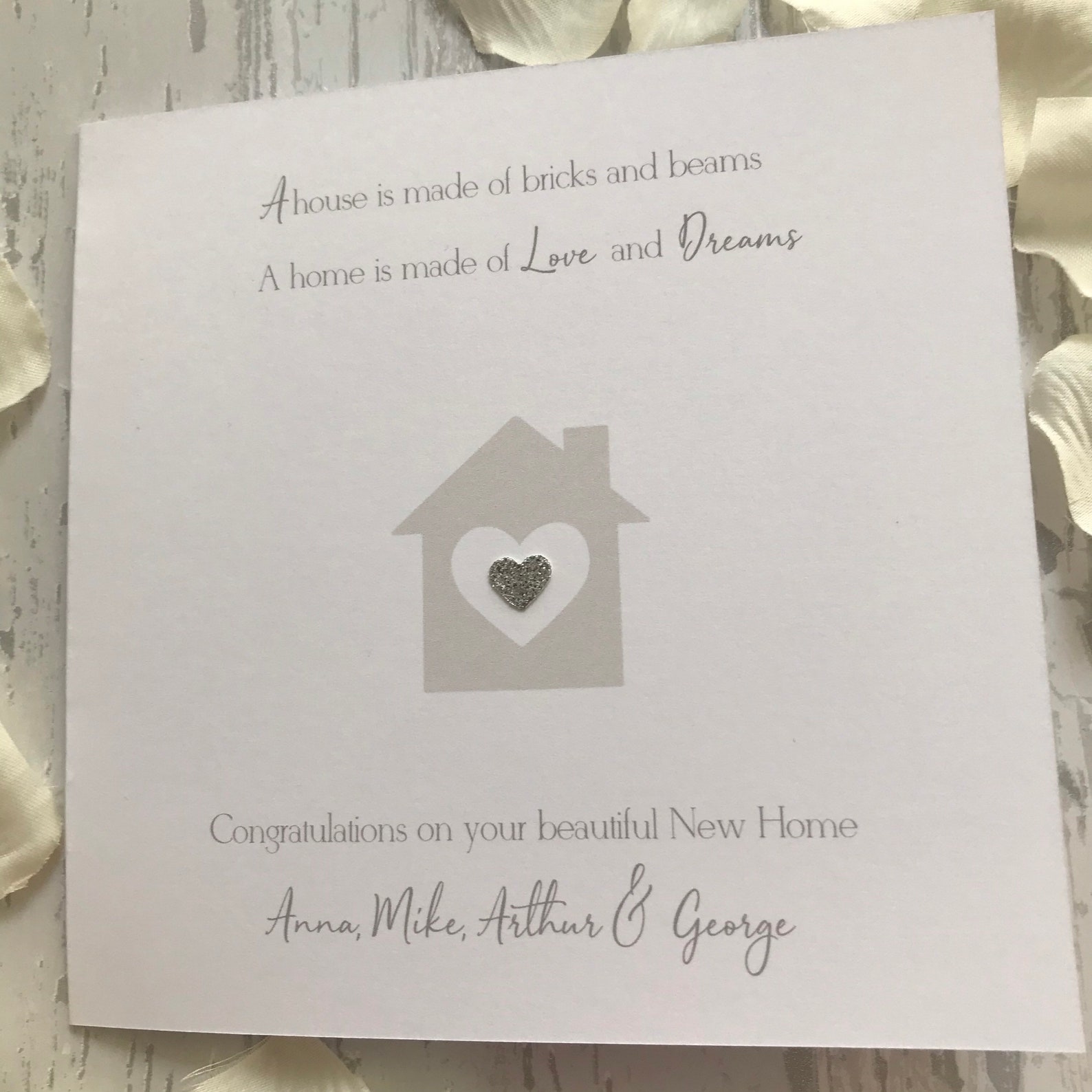 Personalised New Home Card Housewarming Card First Home - Etsy