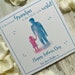 Handmade Father's Day Personalised Card Bestest Daddy Dad Grandad ...