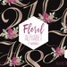 ROSE GOLD FLORAL Alphabet Clipart for Commercial Use Burgundy - Etsy Canada
