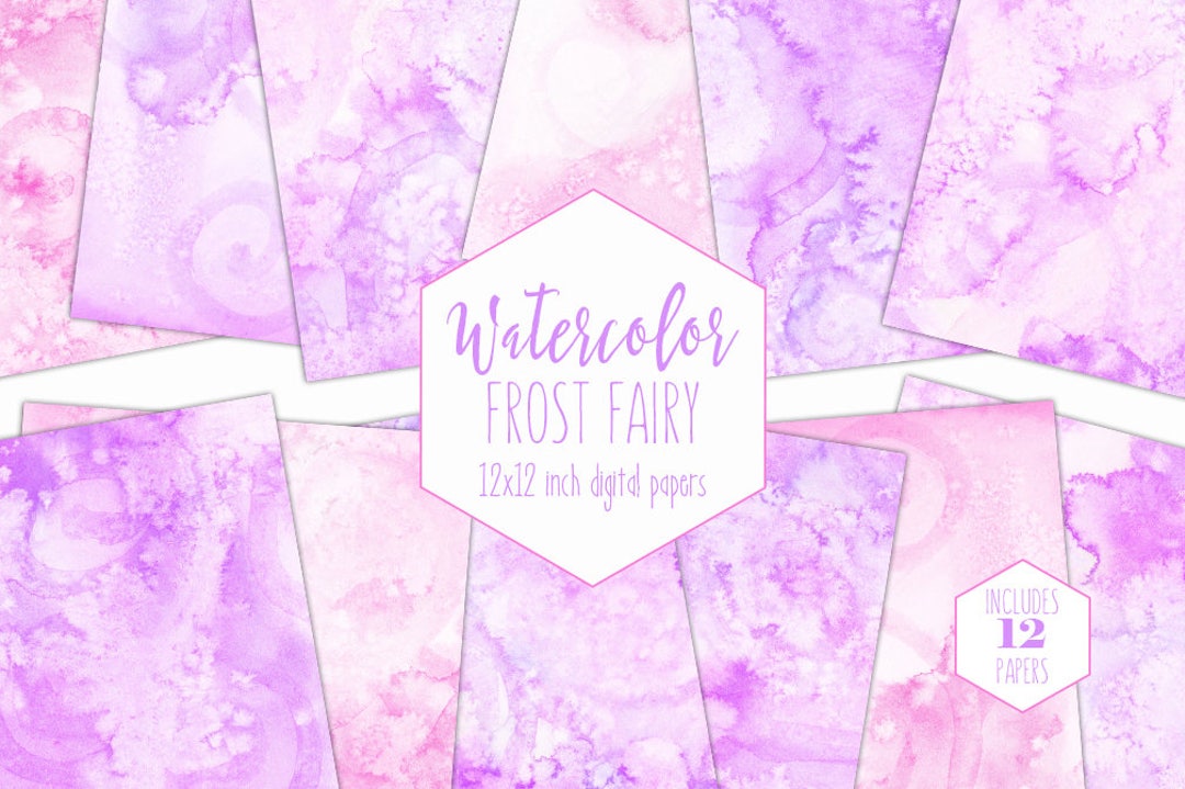 BLUSH PINK WATERCOLOR Digital Paper Pack Commercial Use - Etsy