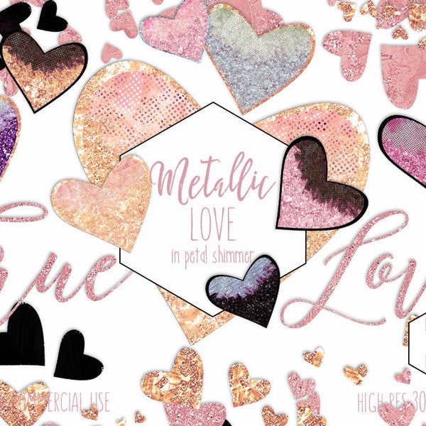 Peach Love Clipart - Etsy