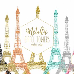INSTANT DOWNLOAD Eiffel TOWER Clipart for Commercial Use Clip Art ...