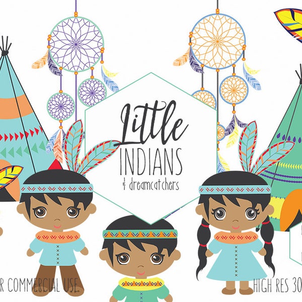 Teepee Clip Art - Etsy