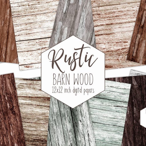 Wood Digital Paper Rustic Woodgrain Background Photography - Etsy