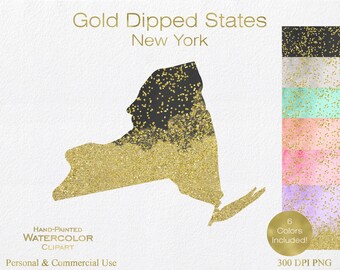 New York City Map Travel Clip Art Graphics and (Instant Download) - Etsy