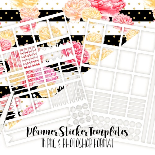 Printable Weekly Planner Stickers for Erin Condren 2021 | Etsy